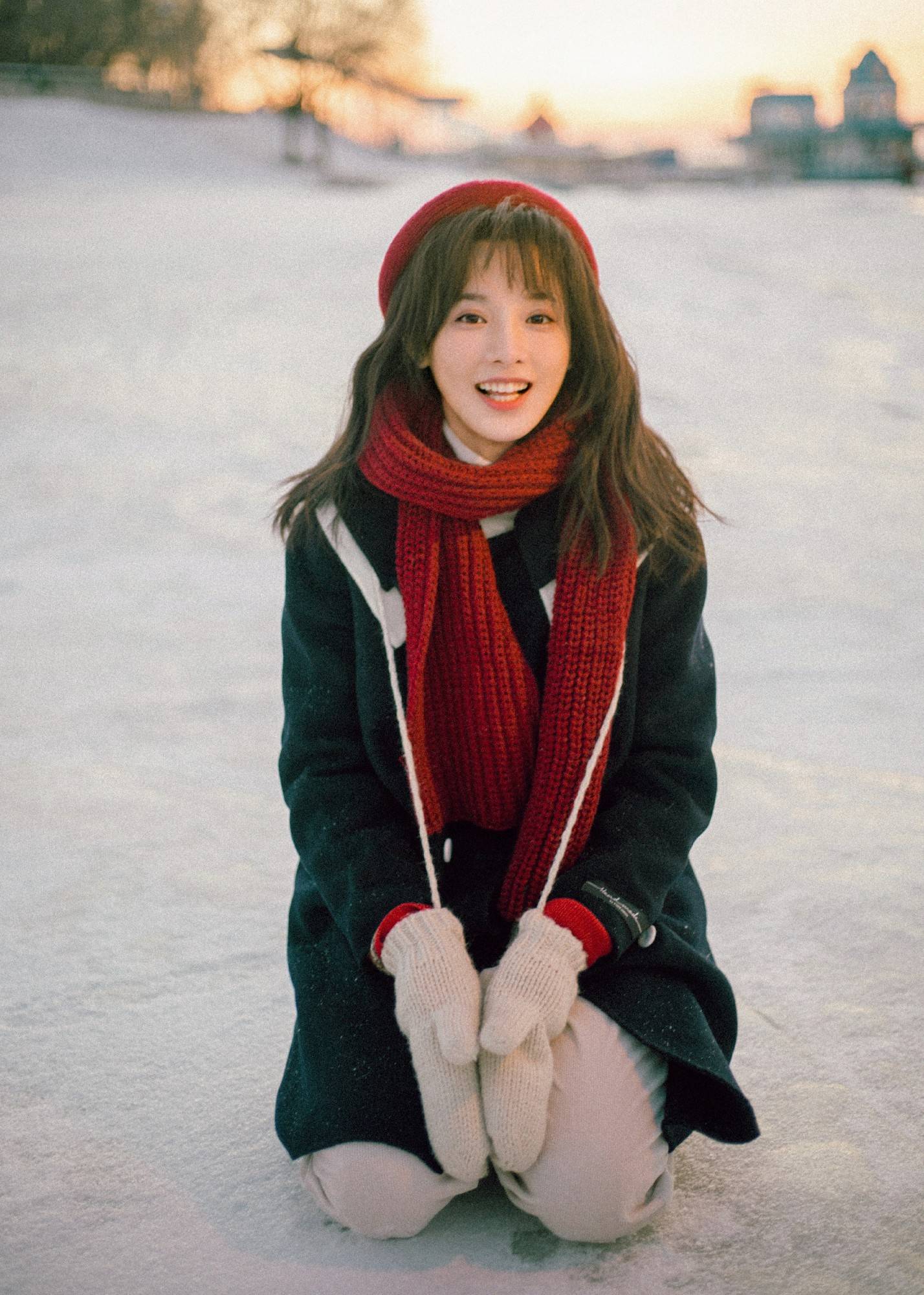 Peng Xiaoran's "I will see you on a snowy day" staged a beautiful ice ...