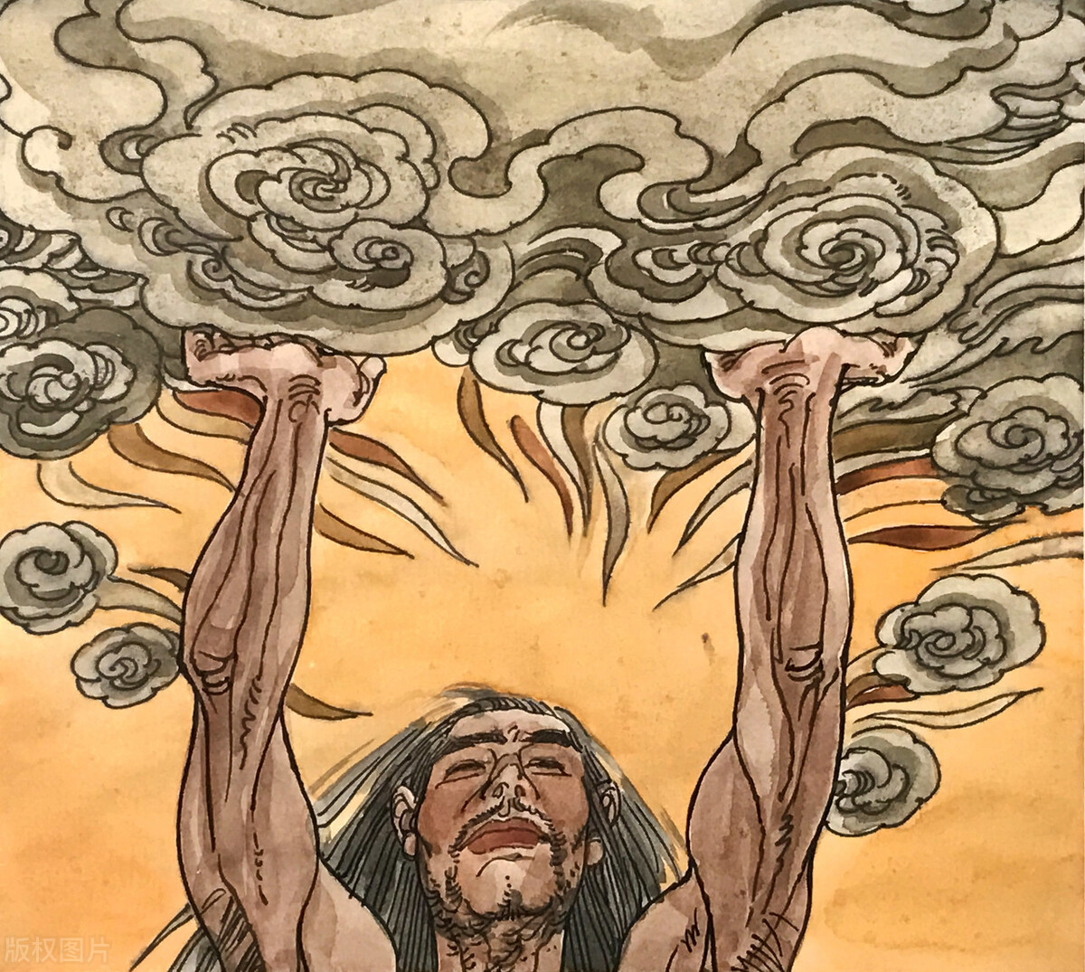 Pangu was born in an egg, and the legends of the Miao and Shui people ...