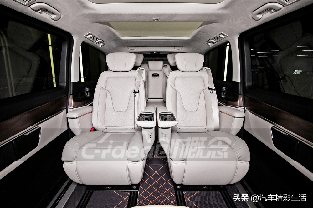 Refit Mercedes-Benz V260L with seven seats and widening, complete functions, convenient and ...