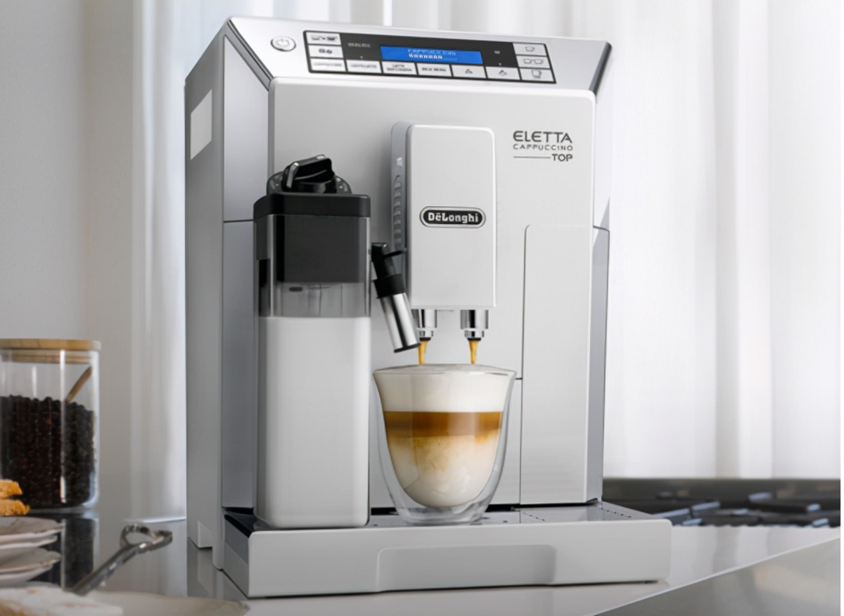 This fully automatic coffee machine supports 13-level grinding ...