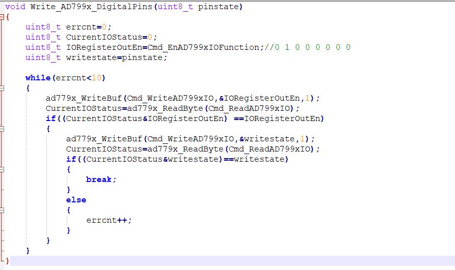 stm32L433 drives AD7795 program - iMedia