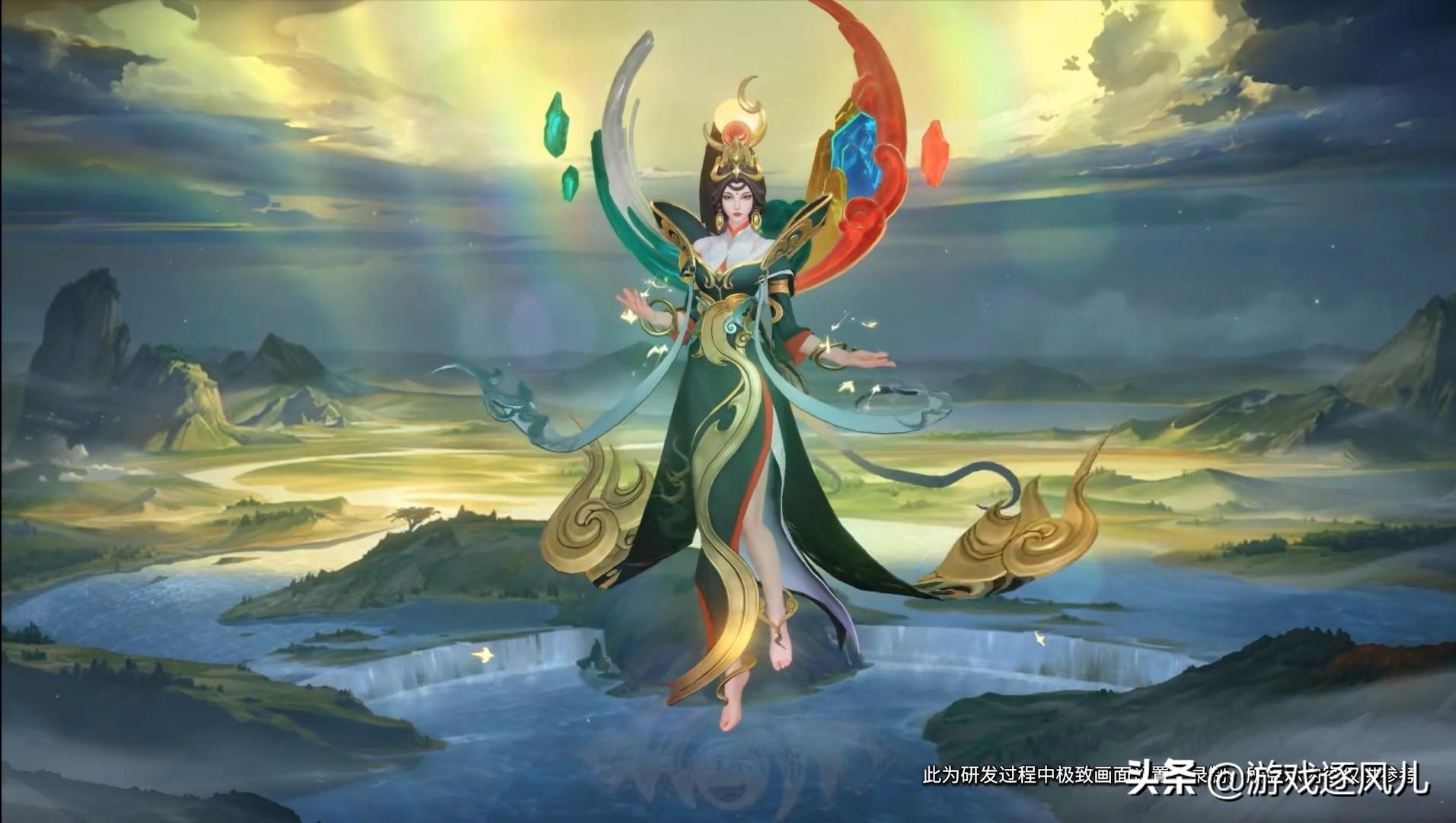 The skin of the legend of Nuwa is officially announced, the special ...