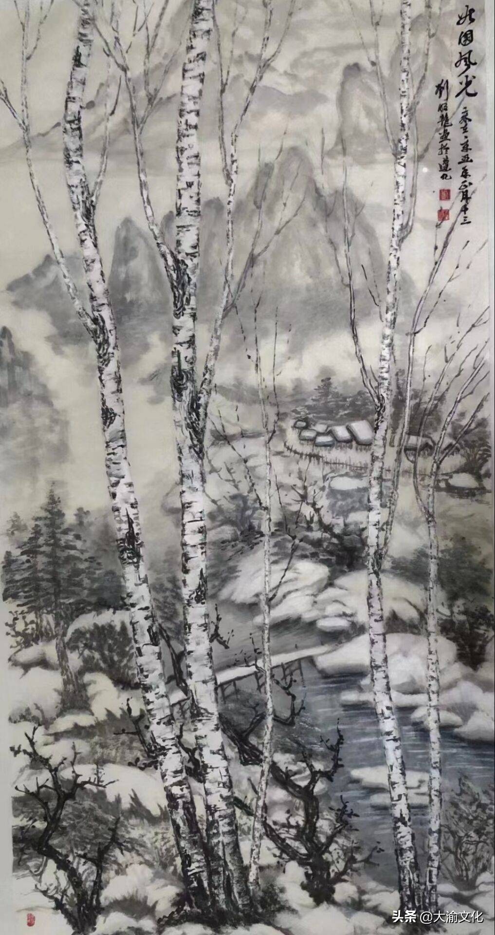 Appreciation of famous painter Liu Mingyan's works - iMedia