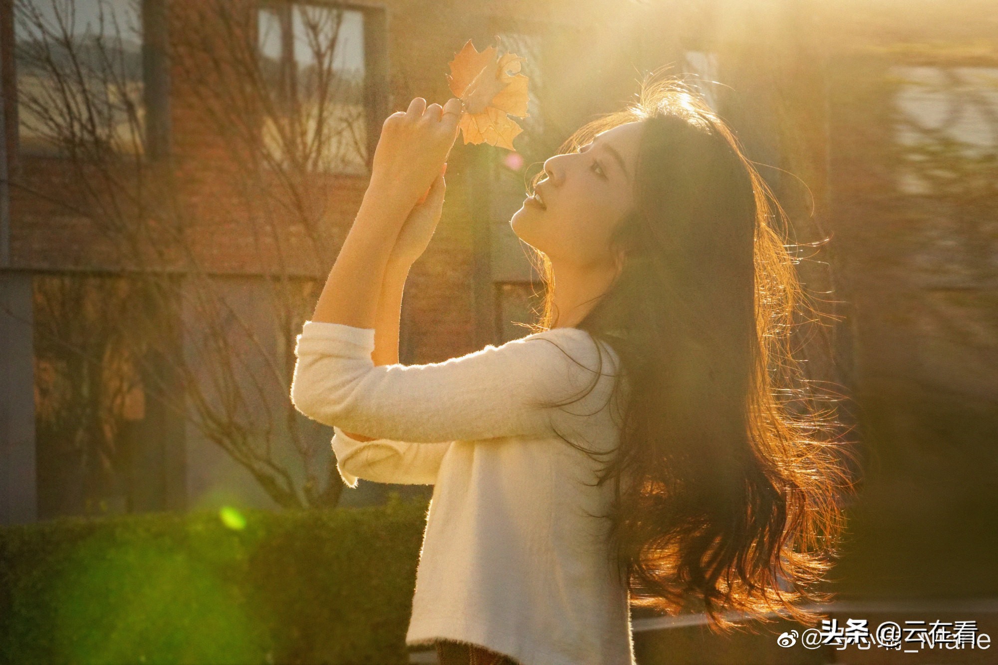 Appreciation of the charming photos of beautiful actress Ma Xinrui, so ...