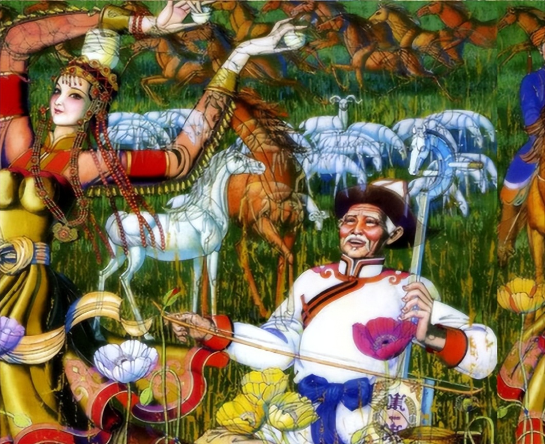 "Benba": Walking through the fantasy of poetry and dreams, galloping in ...