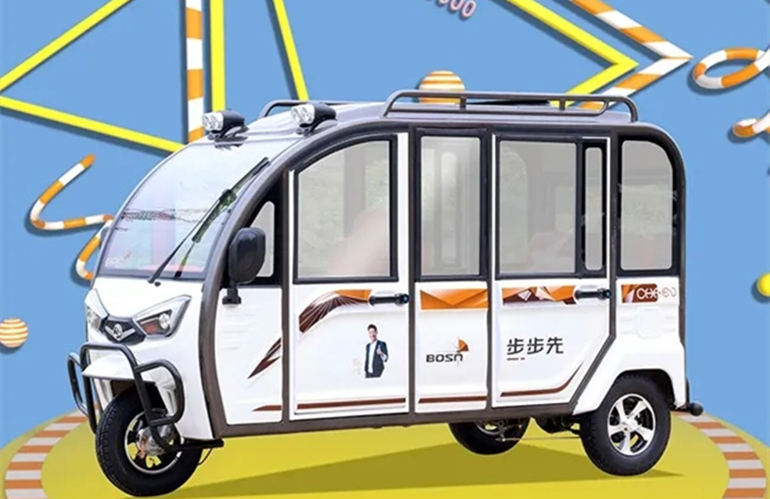 In 2022, these three three-wheeled passenger vehicles, with high load ...