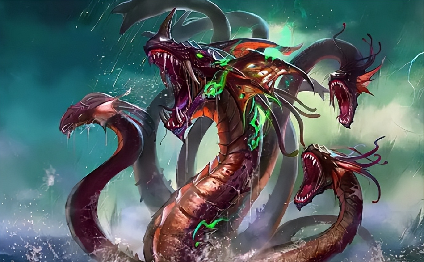 Inventory of the gods and monsters with nine heads in the myths and ...