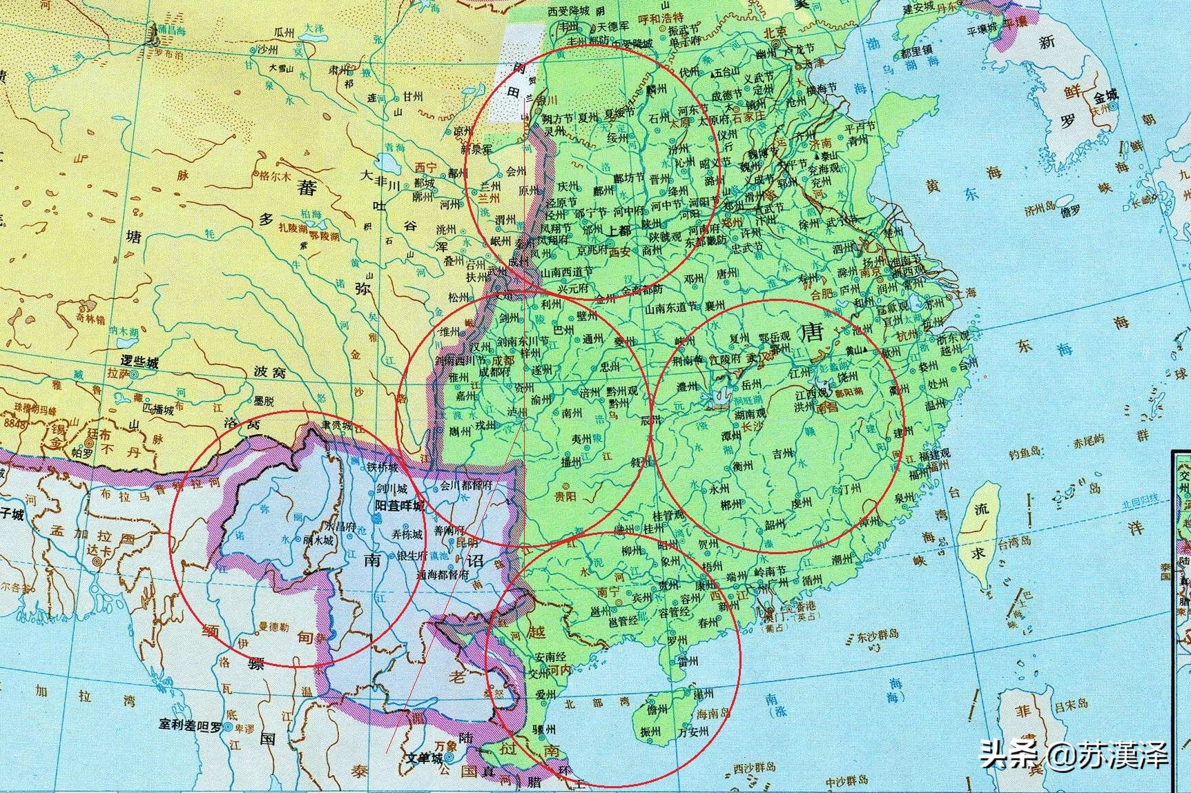 How did Dali and Nanzhao become independent?Analysis of Geographical ...