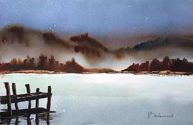 The Bulgarian artist's watercolor paintings are dreamy and immortal - iNEWS