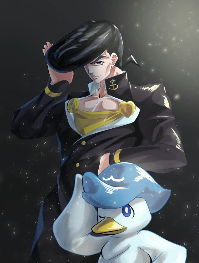 JOJO: Touhou Jousuke, I heard that a Pokémon "copied" your hairstyle ...
