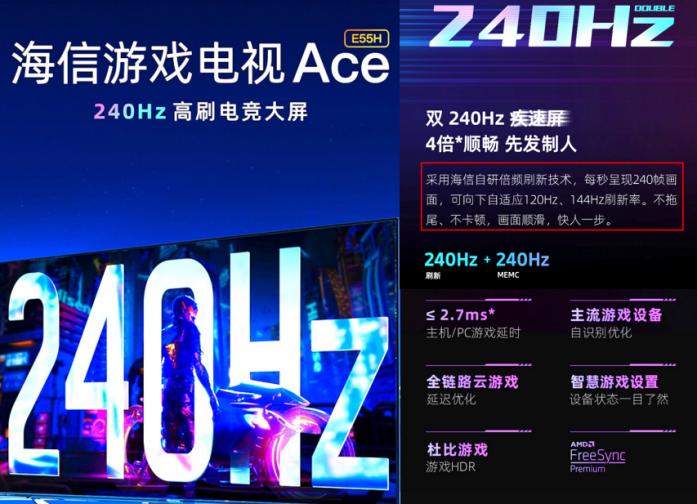 Is a TV with HSR frequency multiplication technology a real high-brush ...