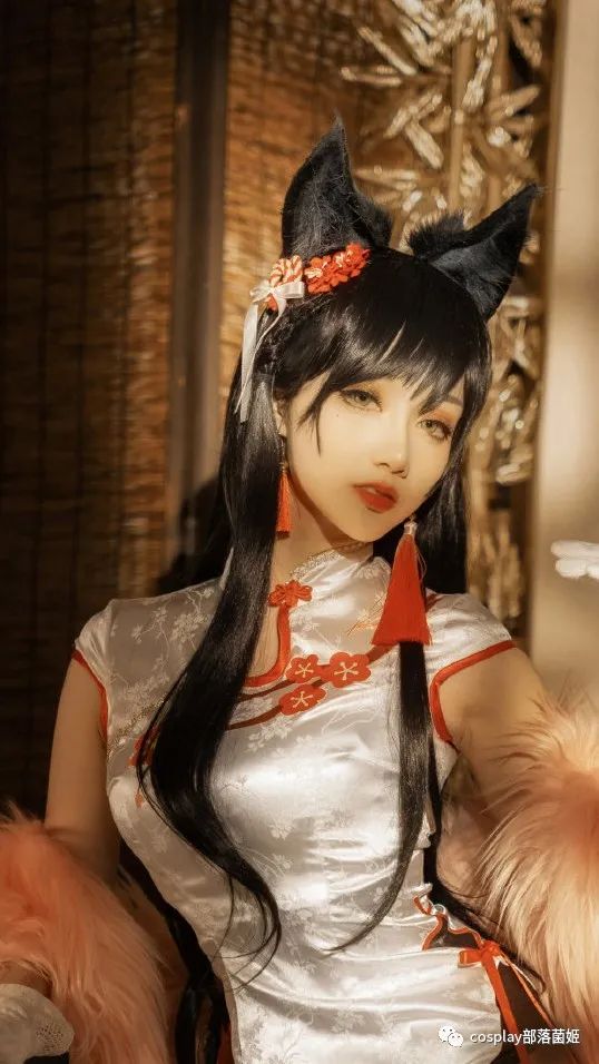 cos: Azur Lane Atago Chinese New Year cheongsam cos feature film @ like ...