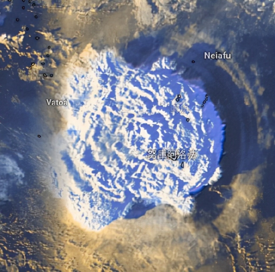 Shocking satellite images of volcanic eruption - iMedia