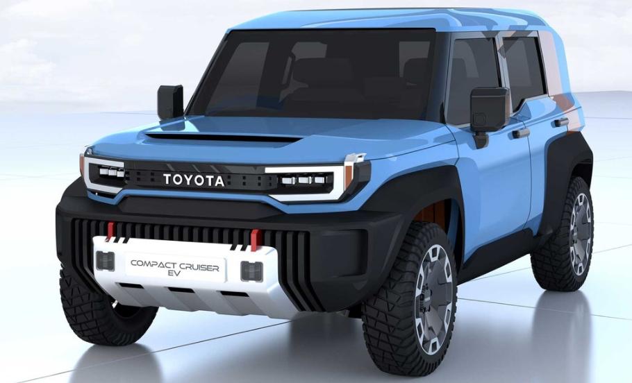 Toyota's compact cruiser concept car combines FJ spirit with EV power ...