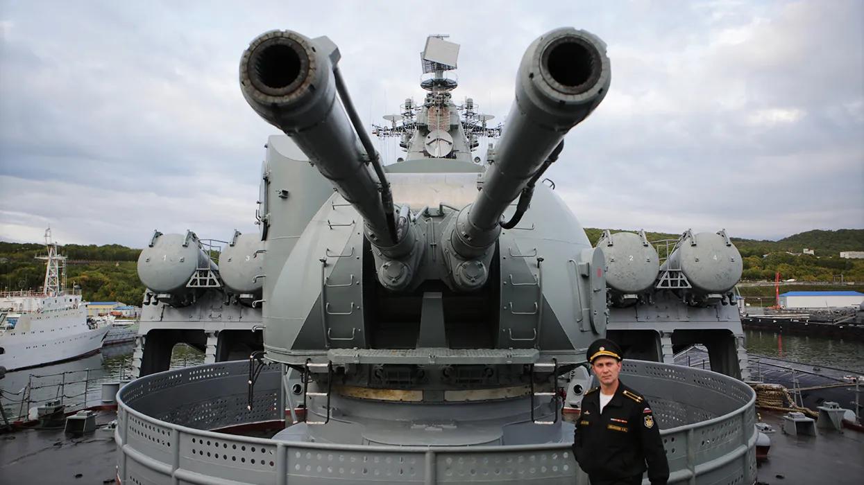 Atlas of AK-130 naval guns (64 pictures) - iMedia