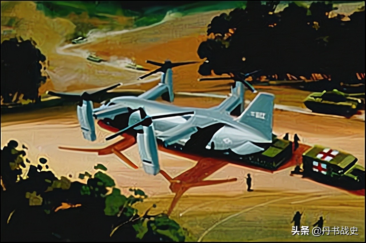 The big brother of the V-22 Osprey, the Bell-Boeing V-44 quadrotor ...