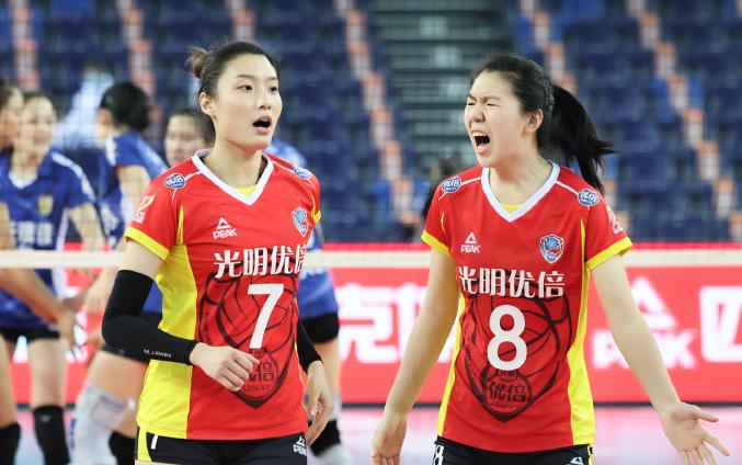 Xu Xiaoting let the Shanghai Women's Volleyball team lose!Liu Zhening ...