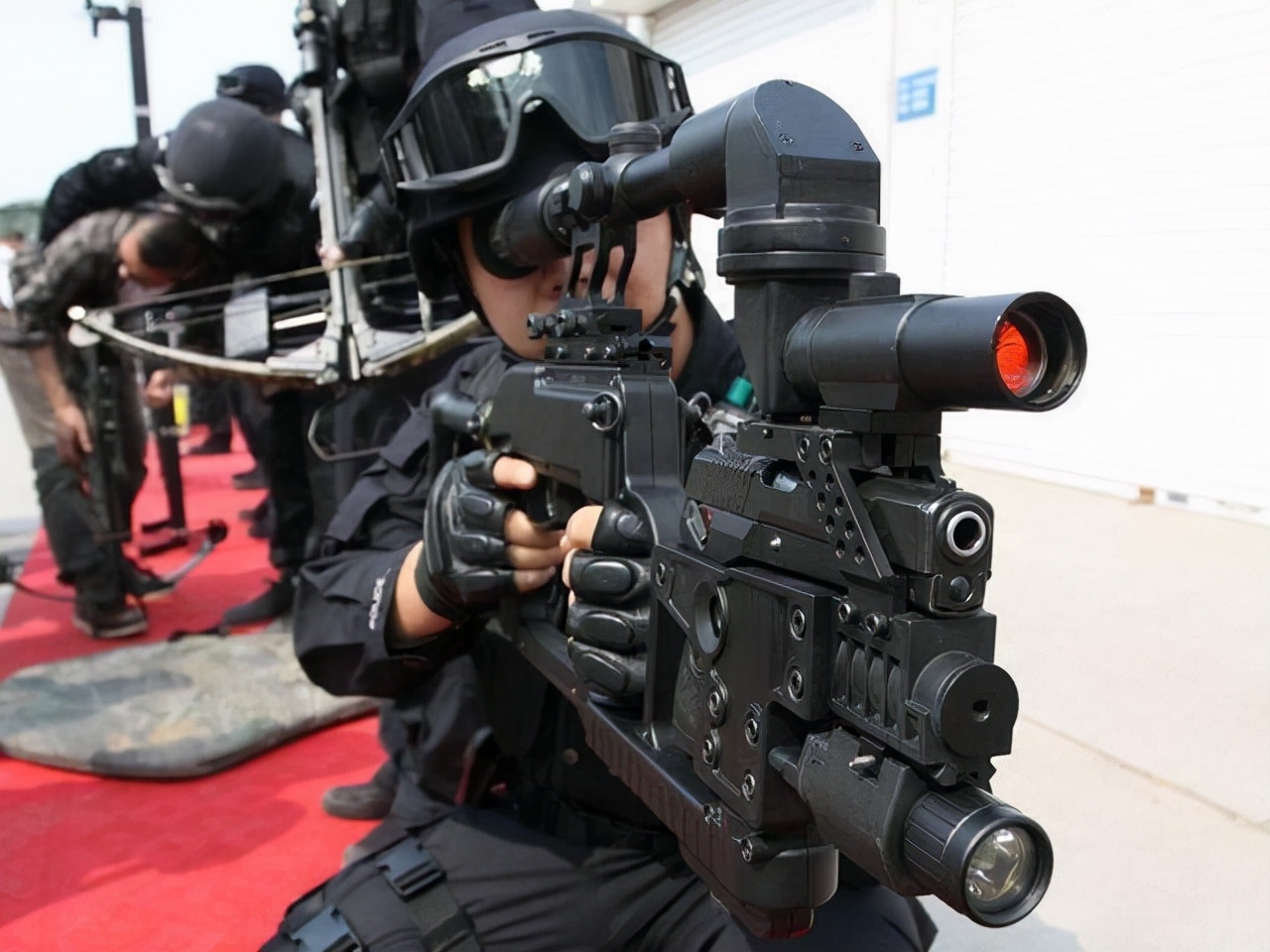 Chinese intelligent cornering gun, through-the-wall radar, cornering ...