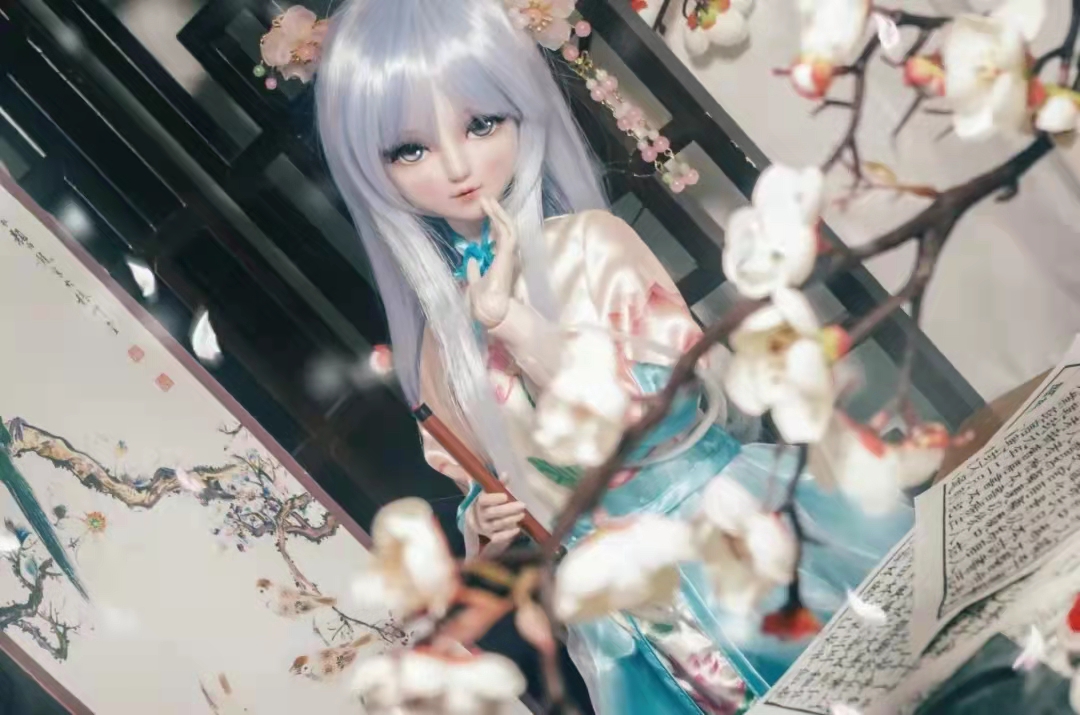 Ye Luoli: The new work Wenchunlai comes on stage, a plum blossom comes ...