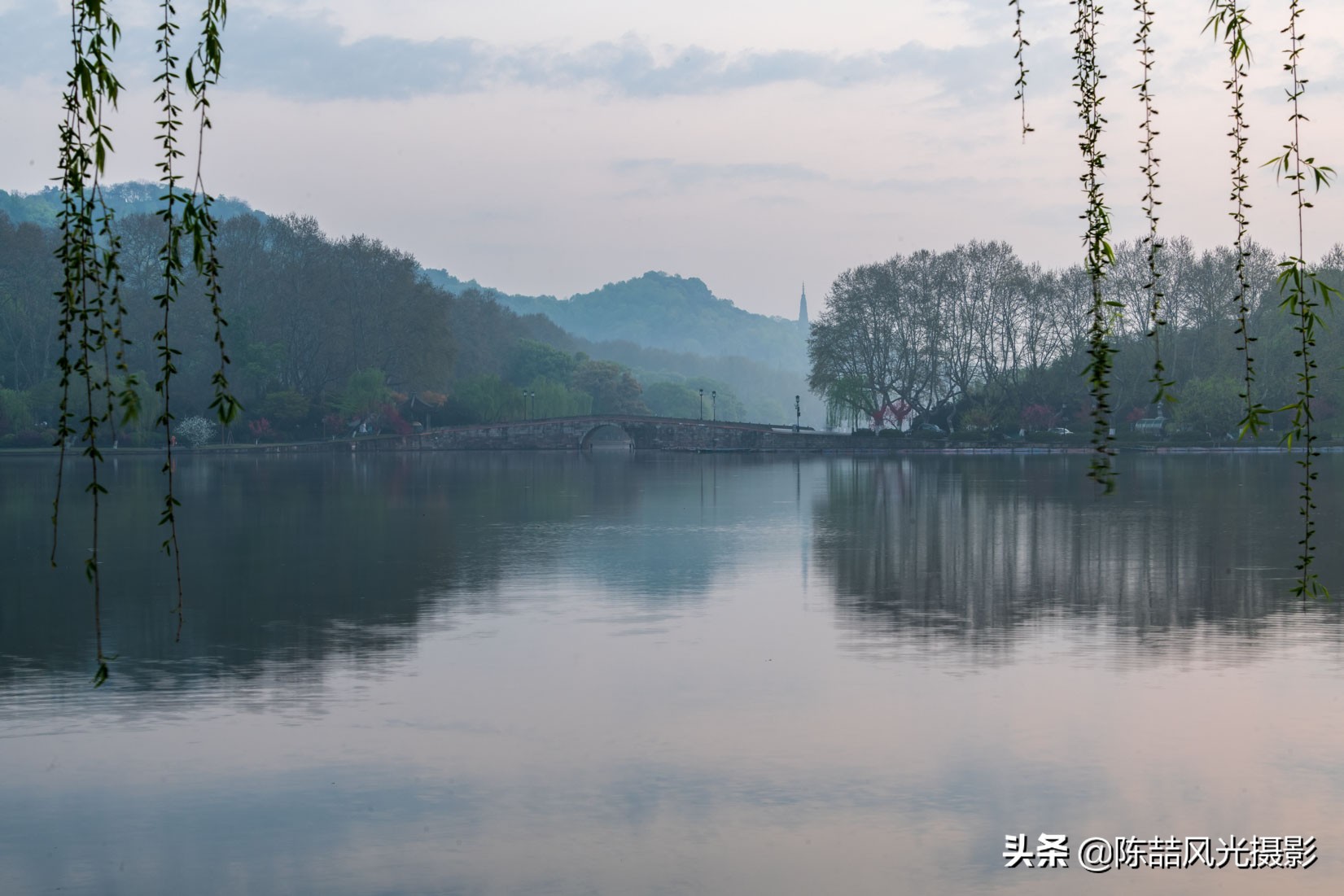 Hangzhou West Lake Sudi Spring Dawn - iMedia