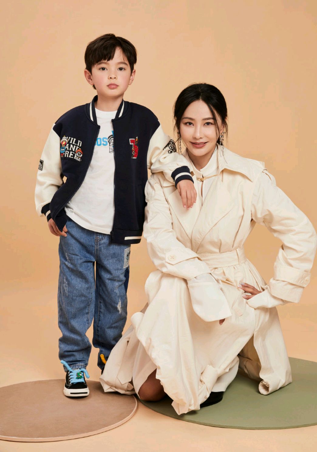 Ma Yashu posted parent-child photos, and the P picture was too cruel ...