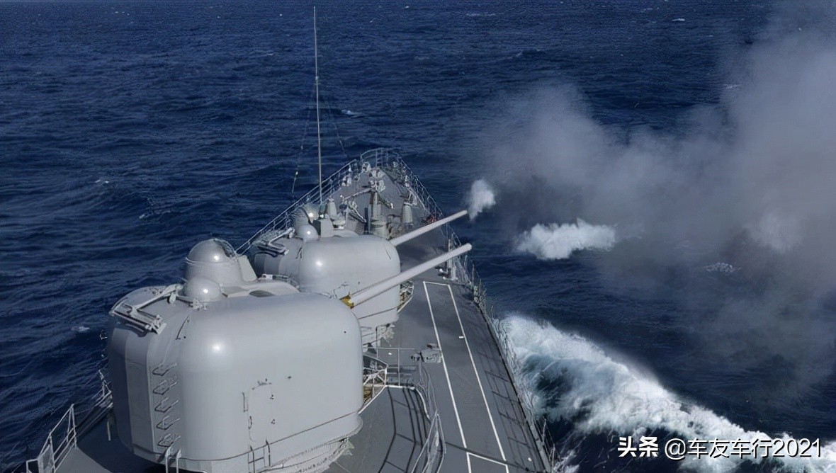 The pioneering work of the post-war helicopter destroyer in the Sea of ...