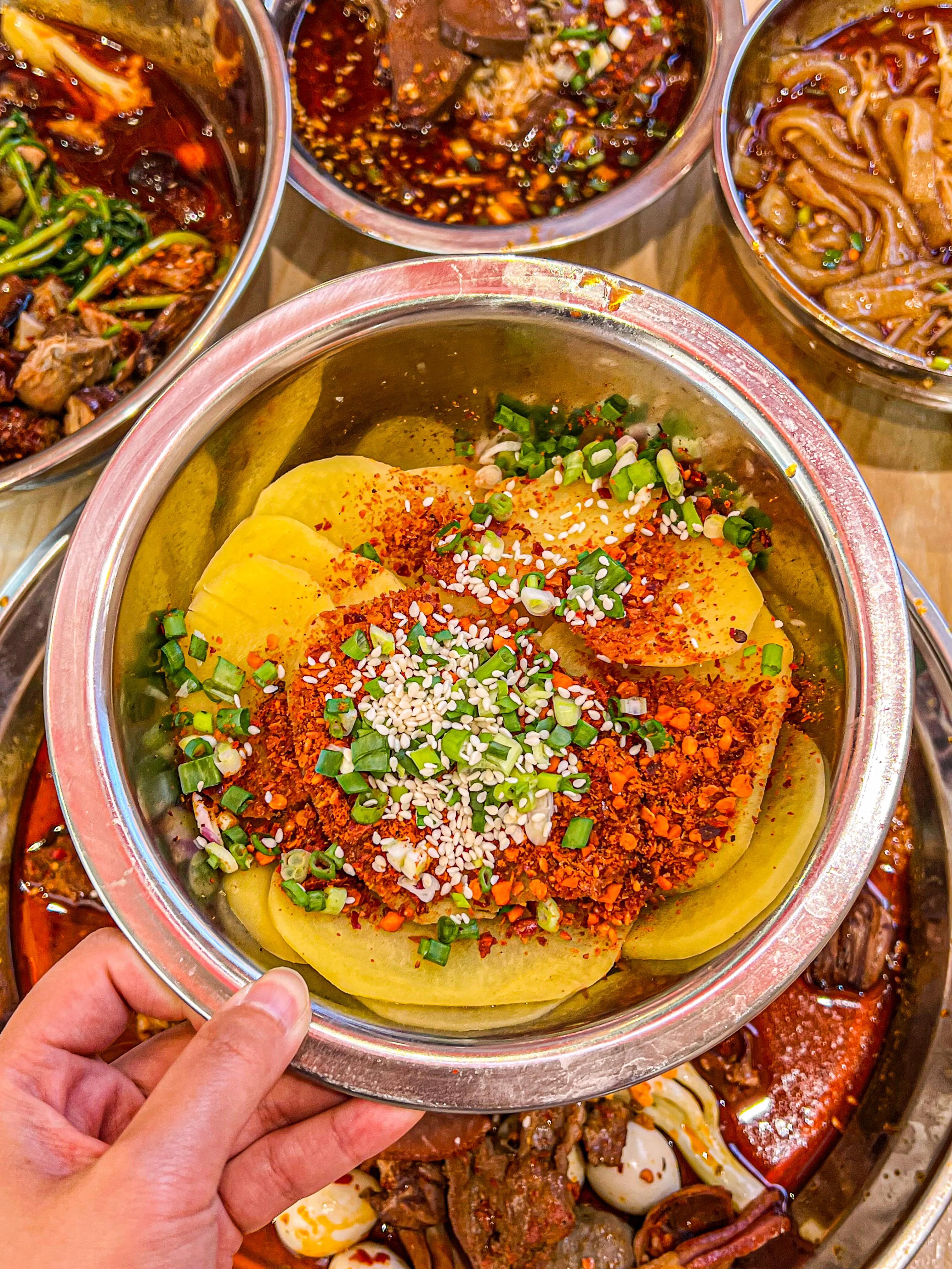 The dry mixed malatang hidden in the alleys of Chengdu is delicious for ...