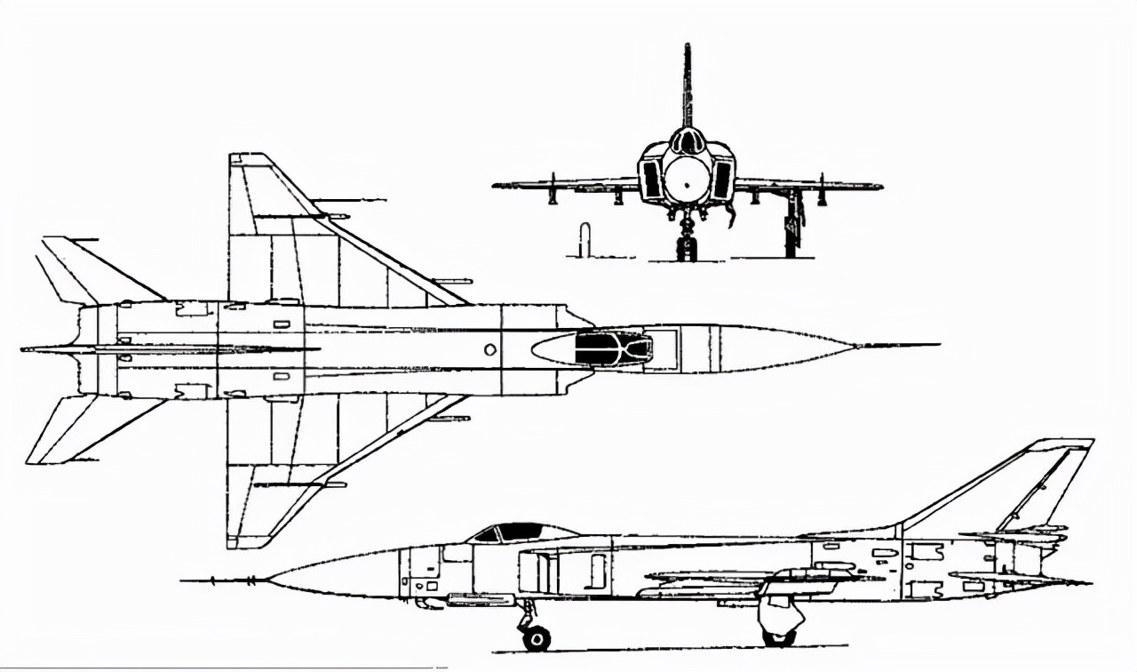 The Su-15 fighter jet, the former Soviet air defense weapon used to ...