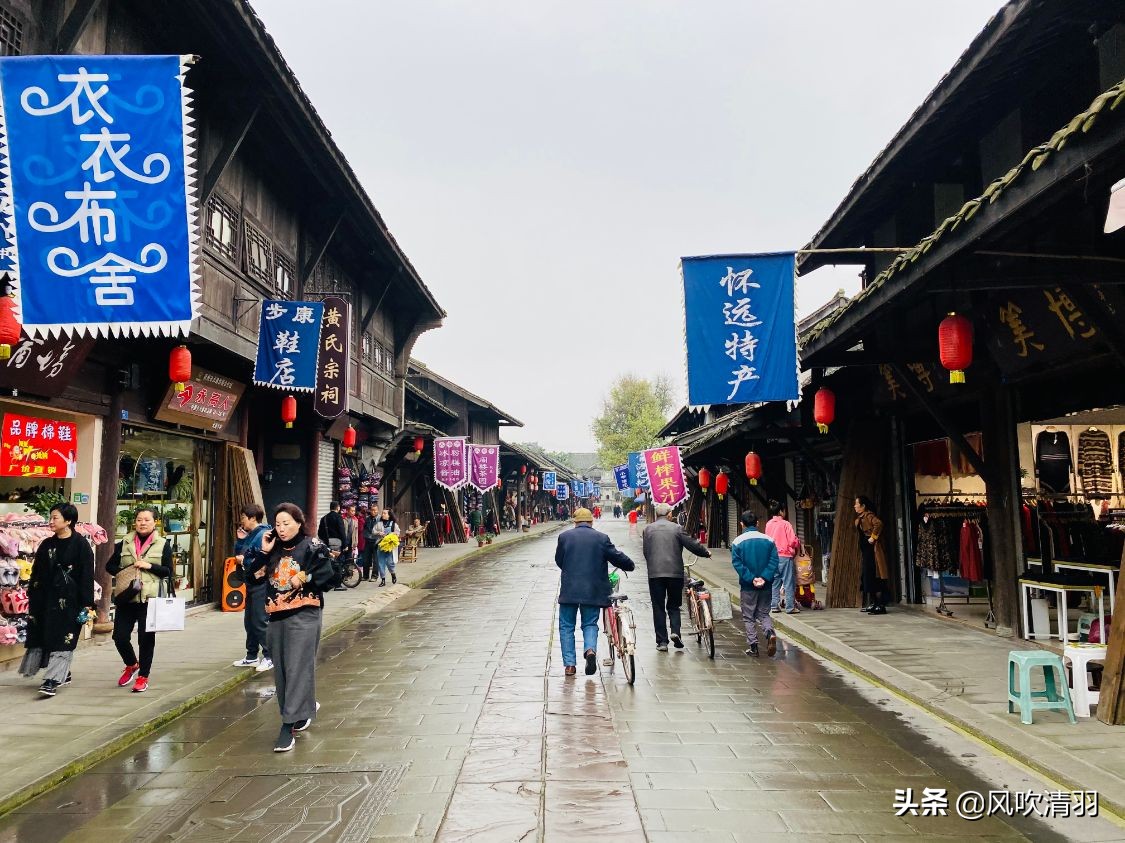 A low-key ancient town in Chengdu with a history of 1650, Sanjiang ...
