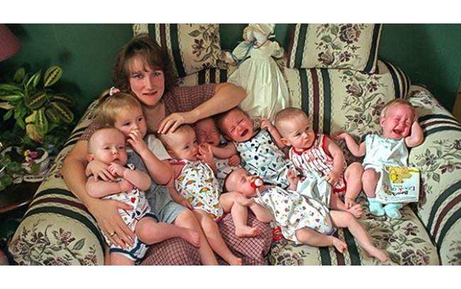 The world's first all-surviving seven-tuplets were called by the ...