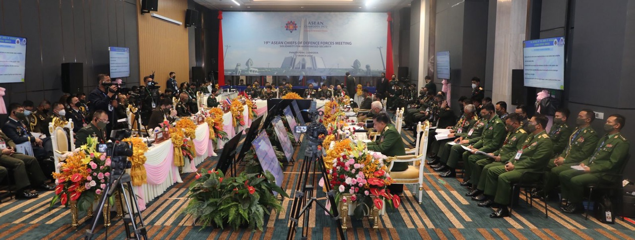 General Maung Maung Aye, Chief of the General Staff of the Myanmar Army ...