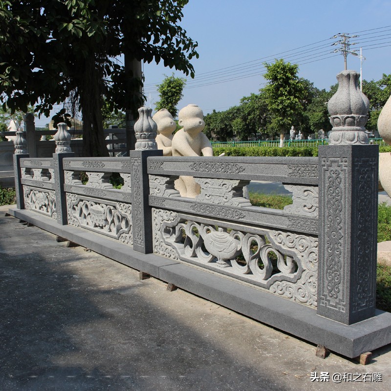 Selection and processing of temple stone railings - iMedia