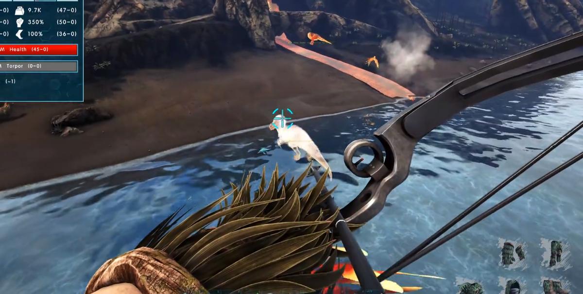 "Ark Survival Evolved" Ghost Dudu Tyrannosaurus Rex is extremely ...