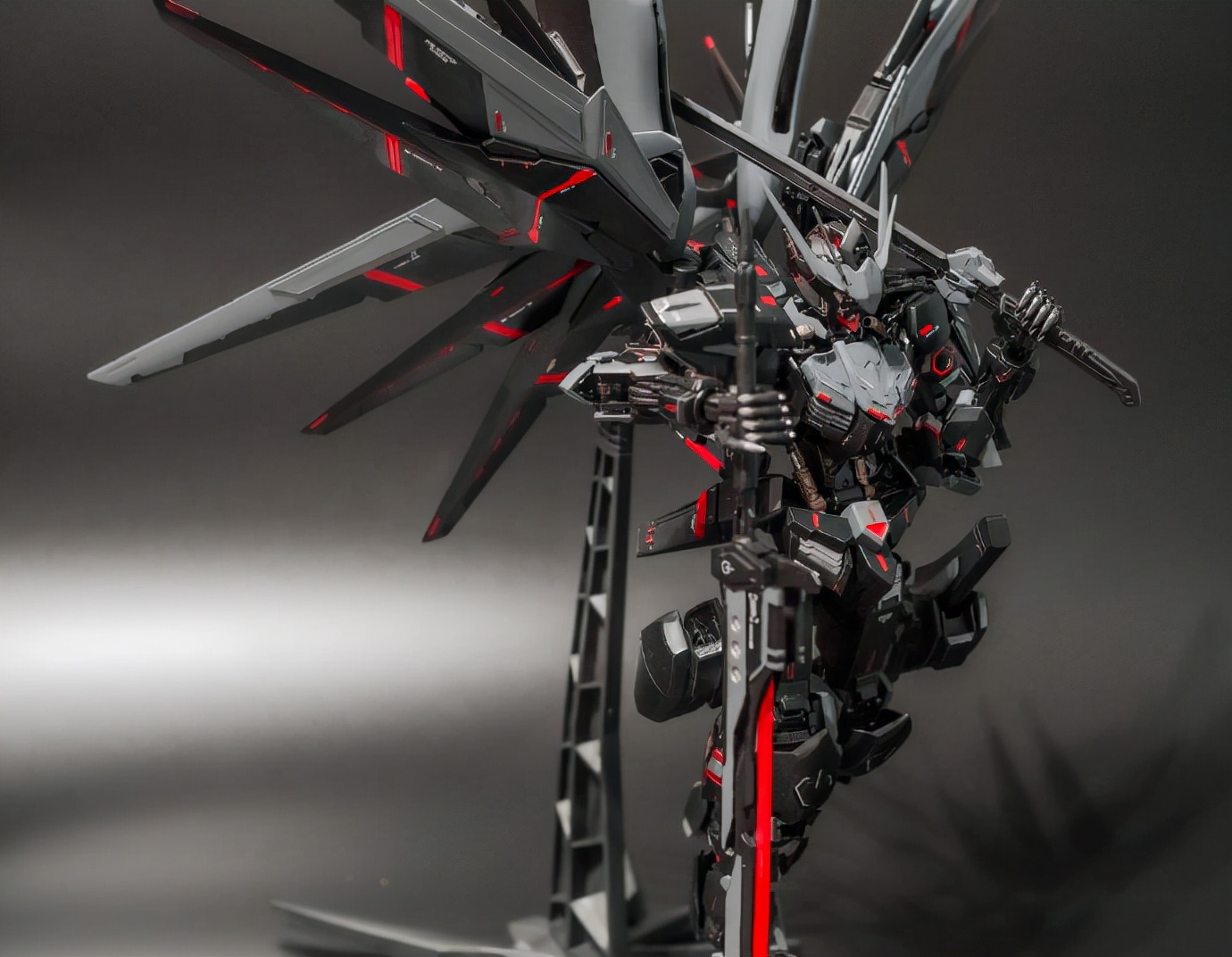 Freedom, Destiny Gundam Flying Wing Mashup, Flying Wing Barbatos Gundam ...